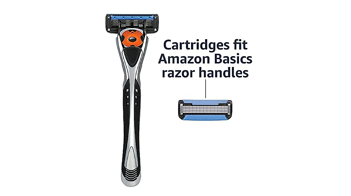 Amazon Basics 5-Blade MotionSphere Razor for Men