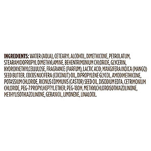 Suave Professionals Dry Hair Mask Hydrating Hair Mask For Natural Hair Castor Oil & Mango Butter No Parabens, No Dyes, Moisture Rich, Color Safe 13.5 oz