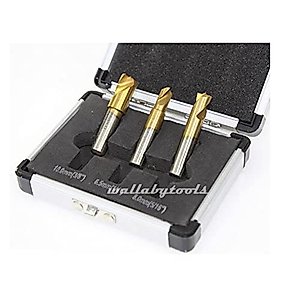 3PC 1/4" 5/16" 3/8" HSCO Titanium SPOT Weld Cutter Welder Drill BIT Set