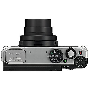 Pentax MX-1 Silver 12MP Digital Camera with 4x Optical Image Stabilized Zoom and 3-Inch LCD Display (OLD MODEL)