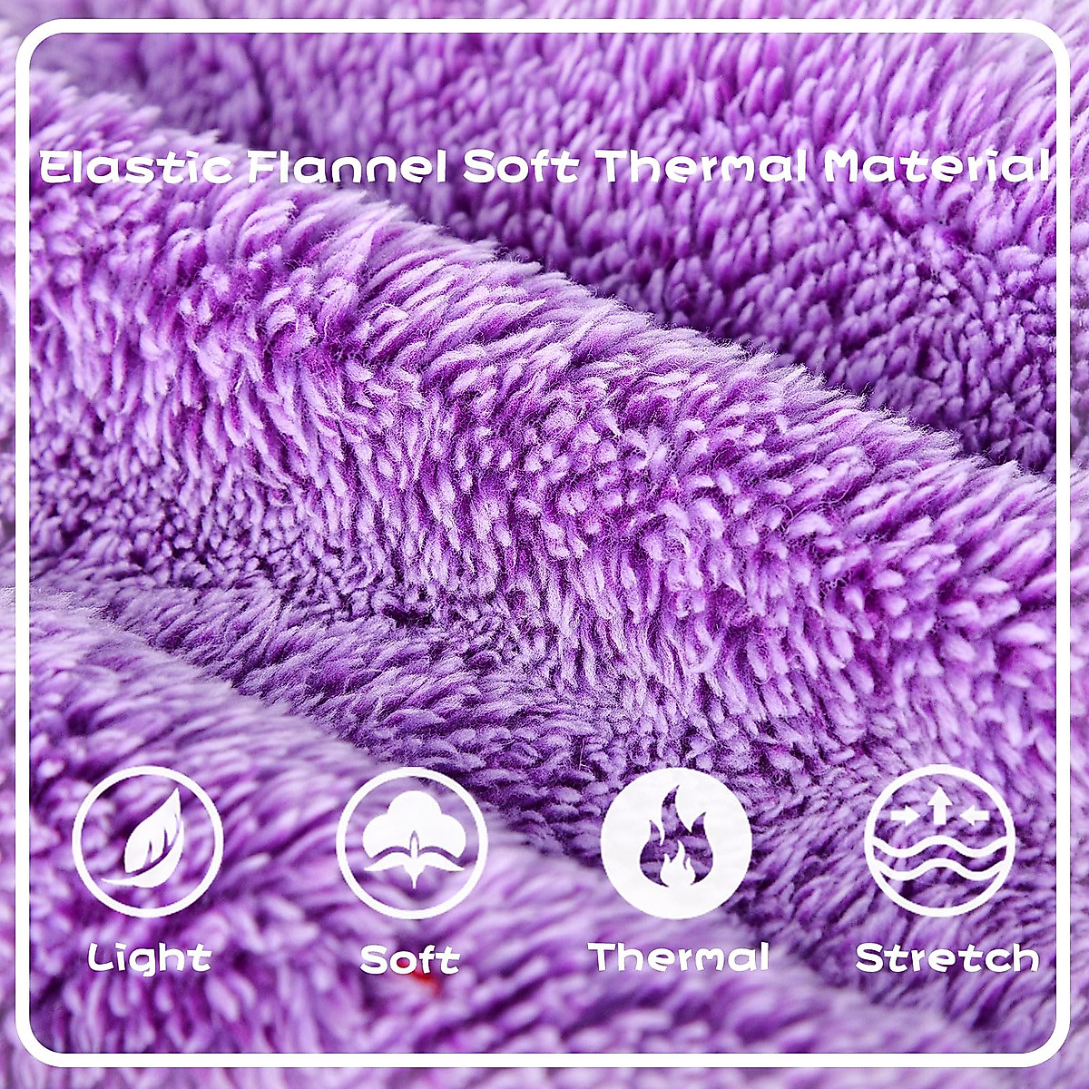 Dog Sweaters for Small Dogs, Chihuahua Fleece Clothes, XS Dog Clothes Winter Warm Puppy Sweaters Boys Girls Tiny Dog Outfits for Teacup Yorkie, Pet Cat Clothing (Purple, X-Small)