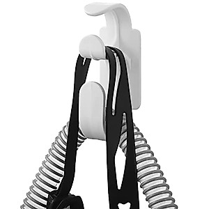 Yulejo Machine Hose Hanger with Anti-Skid Function Hose Holder for Bed Hanger Hose Organizer and Headband Hook Combined for Keeping Tube from Leakage and Intertwine(1 Piece)