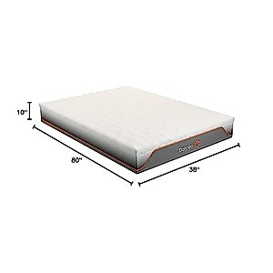 Dormeo Recovery 10" Twin XL Mattress with Signature Recovery Foam™ and Pressure Relieving OctaspringⓇ Technology, Medium Firm - 80” L x 38” W x 10” H