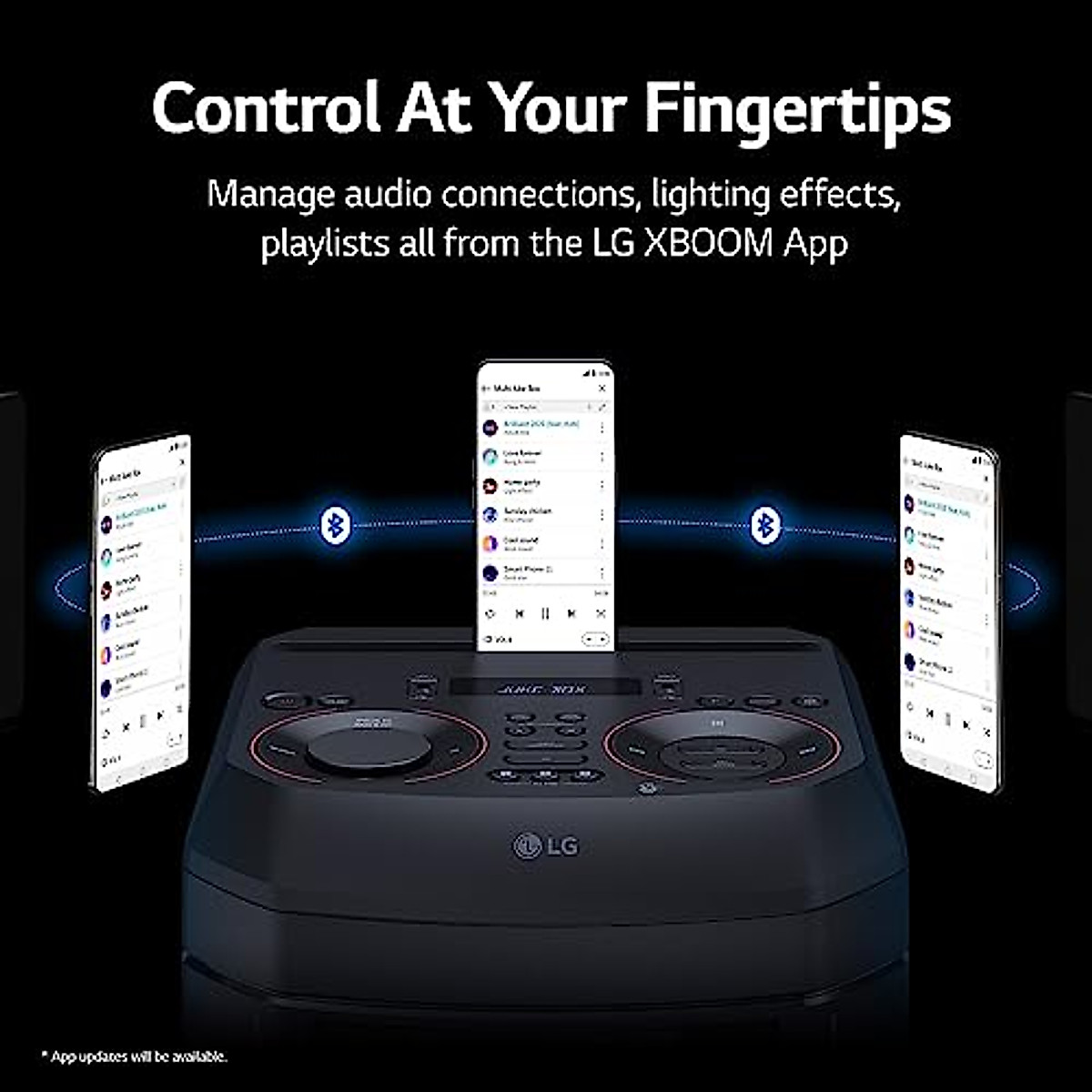 LG RNC5 XBOOM Audio System with Bass Blast