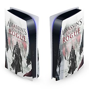 Head Case Designs Officially Licensed Assassin's Creed Game Cover Rogue Key Art Vinyl Faceplate Sticker Gaming Skin Decal Cover Compatible With Sony PlayStation 5 PS5 Disc Edition Console