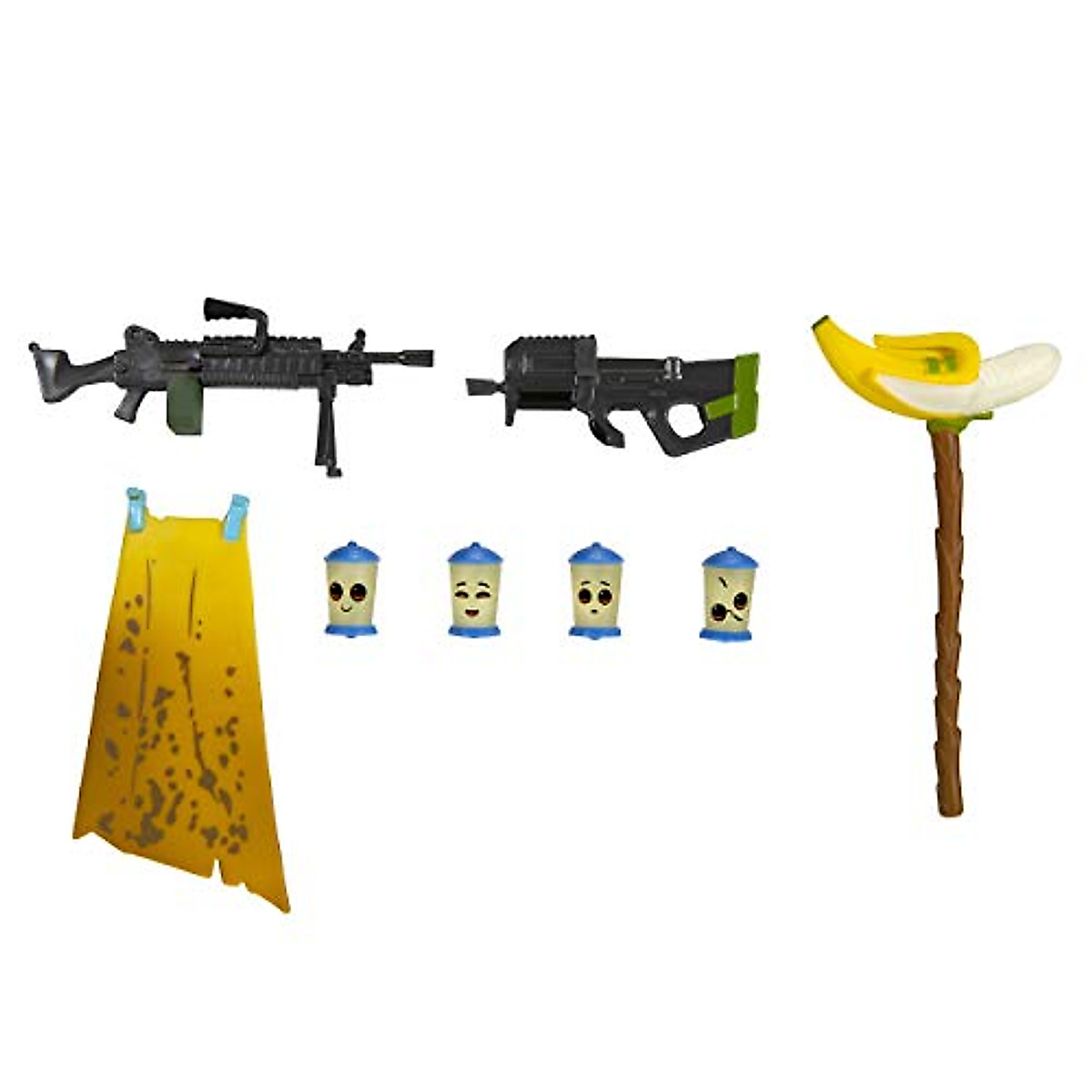 FORTNITE Legendary Series, 1 Figure Pack - 6 Inch P-1000 Collectible Action Figure - Includes 4 Interchangeable Faces, 1 Harvesting Tool, 2 Weapons, 1 Back Bling - Collect Them All