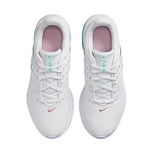 Nike Women's Air Max Bella TR 4 Running Trainers CW3398 Sneakers Shoes, White/Pink-Glaze Menta, 10 M US