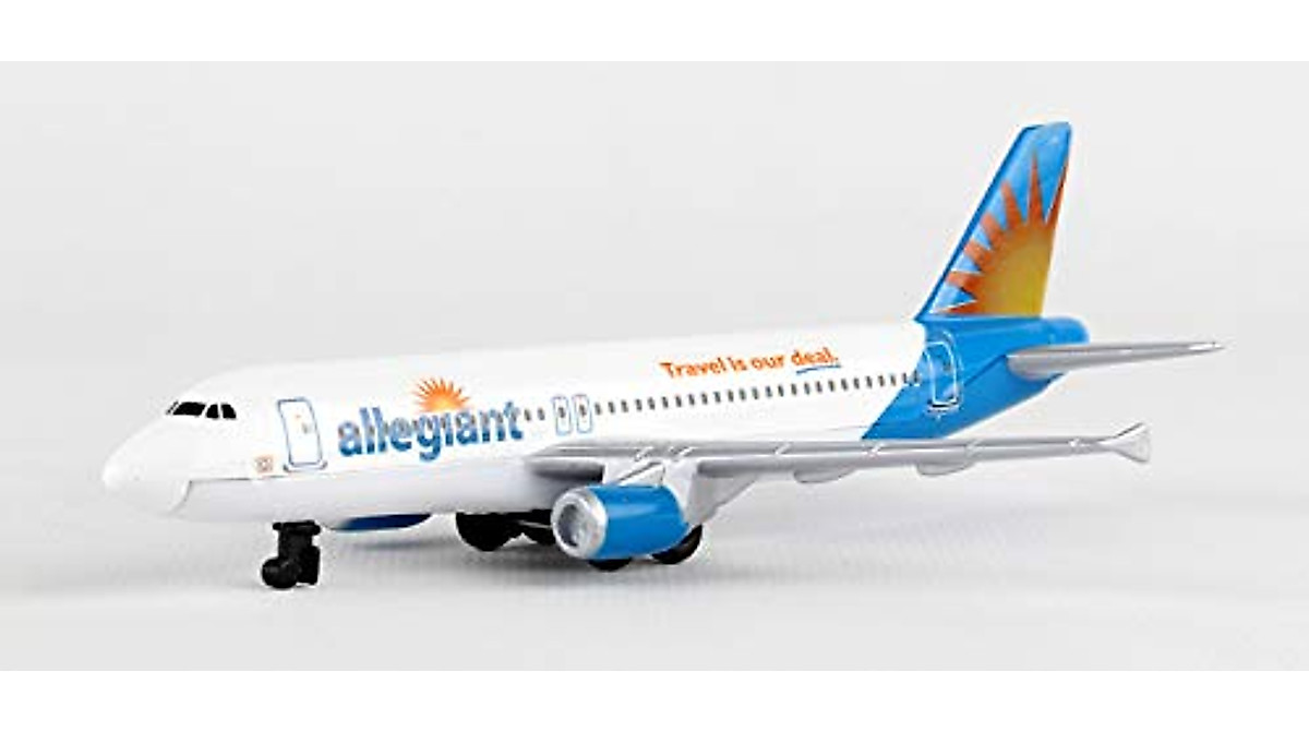 Daron Allegiant Single Plane – Realistic Die-Cast Airport Toy