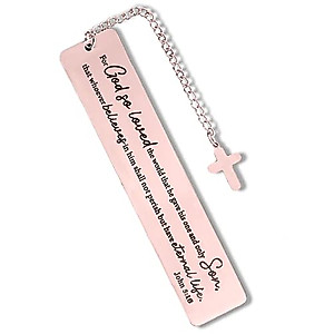 FoxForest Bible Bookmark, Christian Bookmarks for Kids, Bible Bookmarks for Kids, Bookmark for Bible, Bible Book Markers (God Gave His Son)