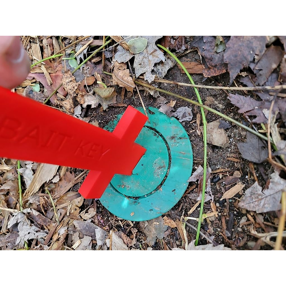 SplashNColor Termite Bait Stations Key & Hook Tool for Sentricon - Easy-Open Termite Bait Station Key, Comfort-Grip Design for Safe, Efficient Bait Retrieval Termite Control, Bait Station Key