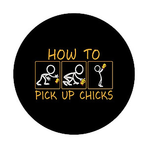 How to pick up chicks Dad jokes PopSockets Swappable PopGrip