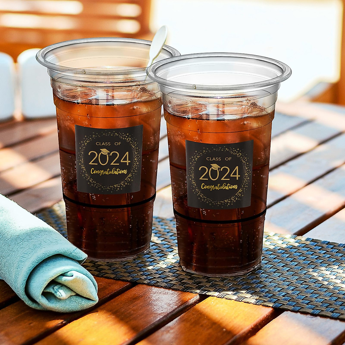 HongyiTime 50 Pack 16 oz Graduation Cups,Graduation Party Supplies Cups Graduation Party Supplies Graduation Party Favors