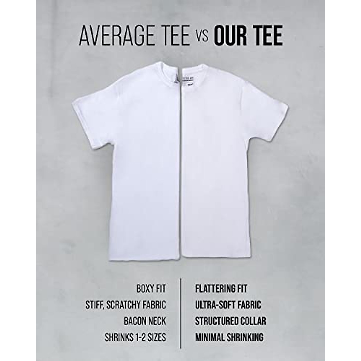 INTO THE AM Premium Mens Fitted Crew Neck Essential Tee Shirt Modern Fit Fresh Classic (Olive Green, X-Large, Short Sleeve)