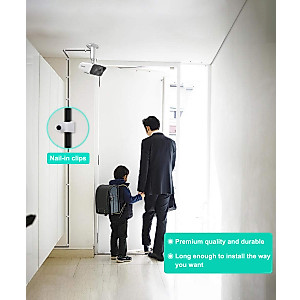 Itramax 30ft 12V DC Extension Cable 2Pack,Power Supply Extension Cord 2.1mm x 5.5mm 5521 DC Adapter Flat Female to Male Extender Wire for IP Network,CCTV Security Camera,DVRs,5V,9V,24V,Volt,25