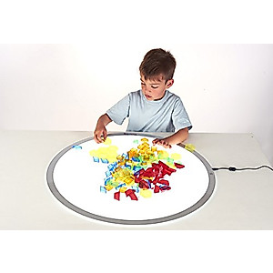 TickiT 9247 Translucent Hollow Pattern Blocks (Pack of 180)