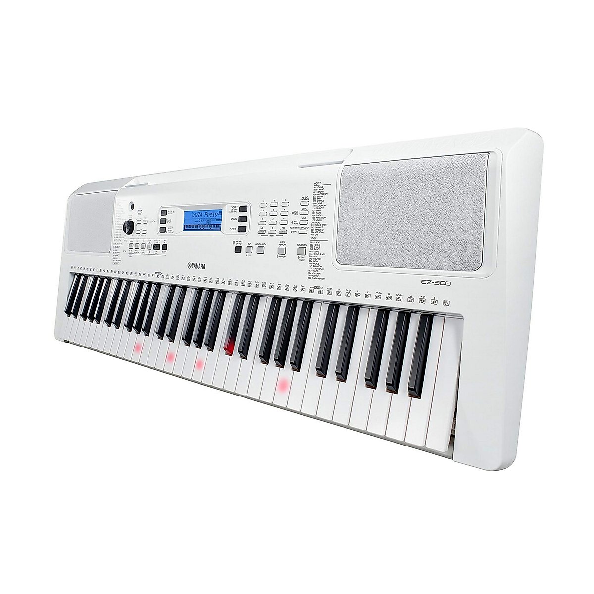 Yamaa EZ300 Kit 61-Key Touch Sensitive Touch Sensitive Portable Keyboard with SK B2