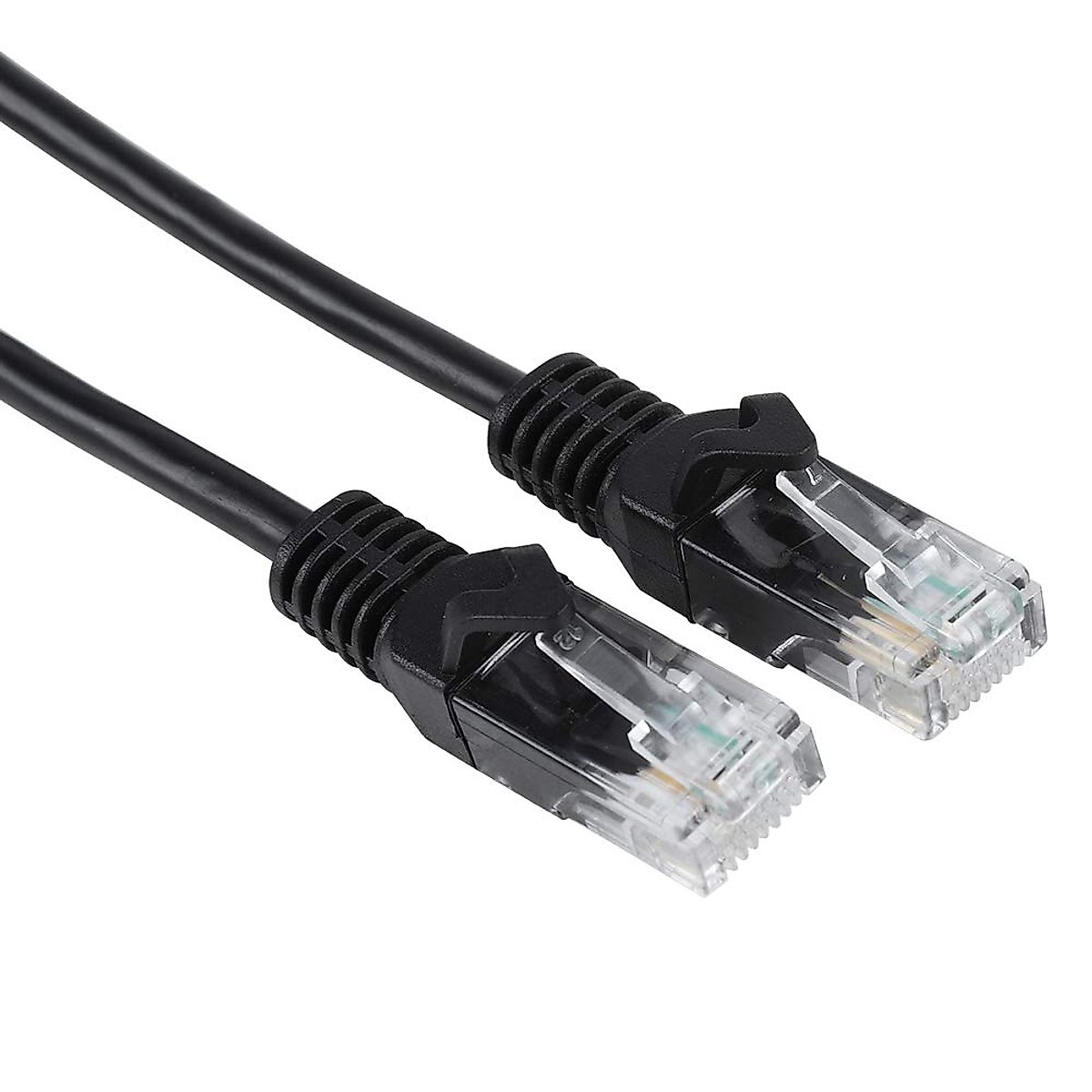 Demeras 1Pair 10/100Mbps 1CH IP Network Transmitter, Fast and Easy to Install Passive IP Network Coaxial Transmitter Receiver Extender for IP NVR Camera