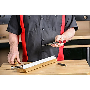 ARES 10117 2-Piece Trim Nail Punch Set 6-Inch and 7.5-Inch Punches Drive Nails Up to 1-1/4-Inch (31.2mm)