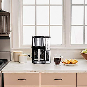 Ninja 12-Cup Programmable Brewer CE251 Coffee Maker, 60 oz, Black/Stainless Steel (Renewed)