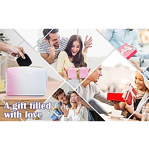 Aosbos Small Makeup Bag Travel Size Makeup Bag Cosmetic Travel Bag Makeup Bags for Women Makeup Pouch Cute Make Up Bag for Purse Gradient White Pink