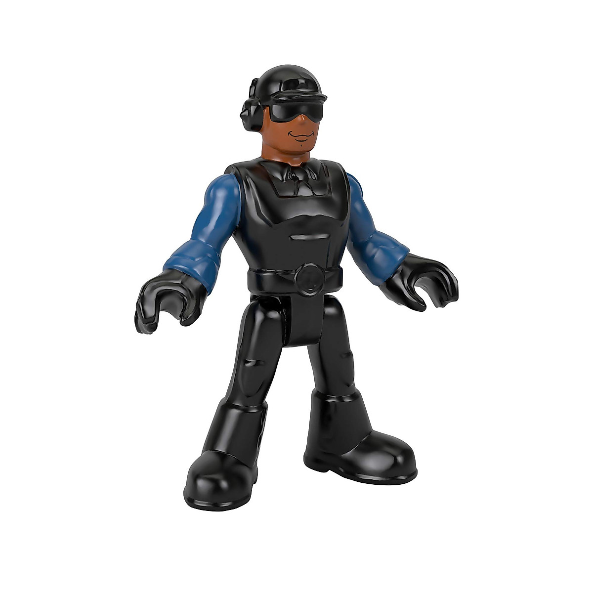 Fisher-Price Imaginext Super Cruiser, Push-Along Toy Police car and Character Figure Set for Preschool Kids Ages 3-8 Years