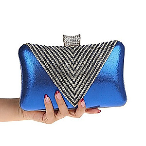 Ankoee Fashion Clutch Bag Wedding Clutches Crystal Elegant Clutch Evening Party Bags Sparkling Purse