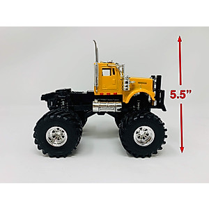 1:43 Scale Kenworth W900 Monster Truck W/ Suspension