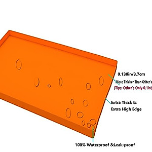 36" Silicone Mat for Blackstone Griddle Top - Food Grade Silicone Griddle Mat for Blackstone, Protect Griddle from Rodents, Insects, Debris, and Rust, All Season Cooking Protective Cover (36-Inch)