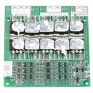 3S 12V 100A Lithium Battery Board, Charger BMS PCB Board with Balance Charging Current 10A for Household Industrial