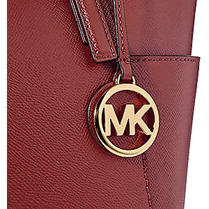 Michael Michael Kors Jet Set Top-Zip Tote (Brandy)
