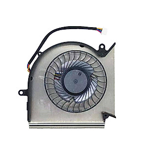 QUETTERLEE Replacement New GPU Cooling Fan for MSI GE63 GL63 GV63 GP63 GP73 GE73 GL73 GE63VR GE63VR-7RE GE63VR-7RF GE73VR GE73VR-7RE GE73VR-7RF MS-16P1 16P7 MS-17C1 Series Fan PAAD06015SL N384 Fan