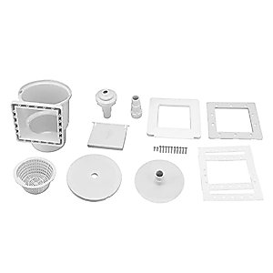 RvSky Garden kit Swimming Pool Skimmer 1.5in Small Drain Pool Drainage Skimmer Swimming Pool Accessories