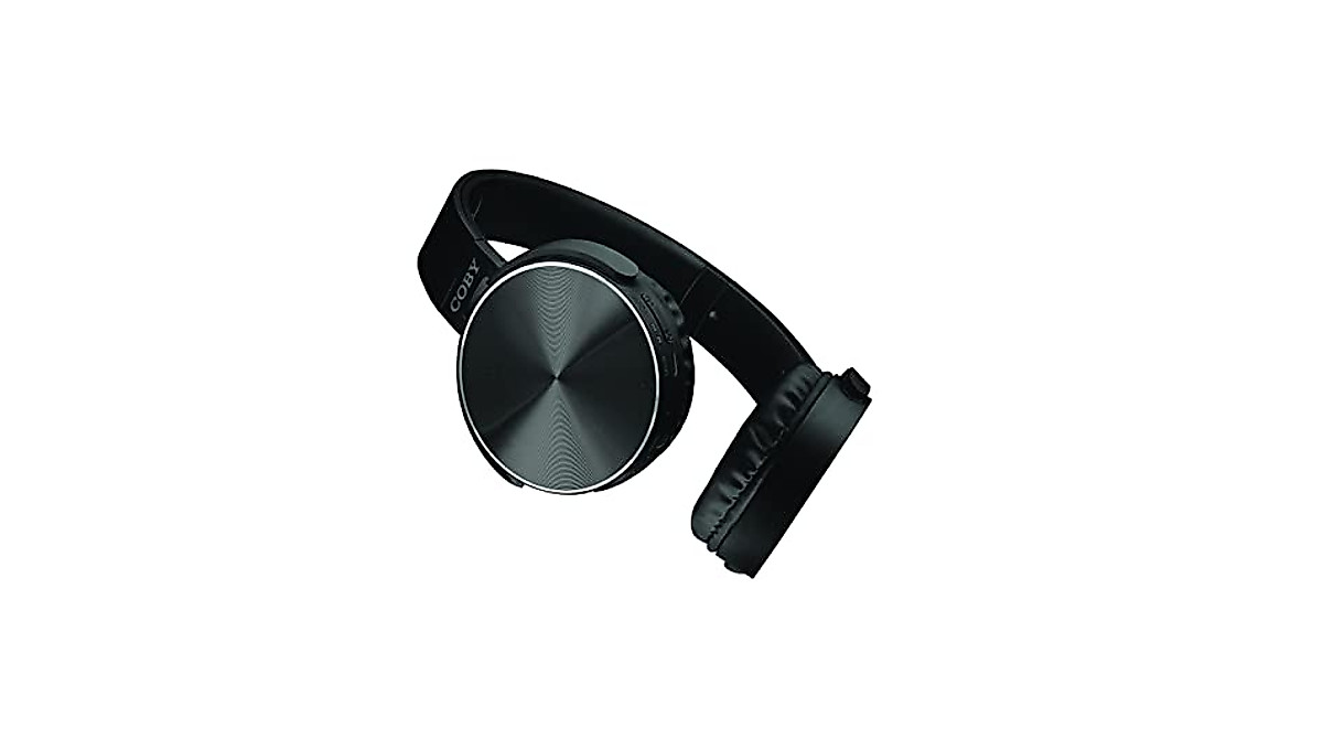 Coby Metal Folding Bluetooth Headphones - Wireless & Portable Audio