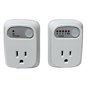 Simple Touch 2-Piece Combo Pack 30 Minute Auto Shut-Off Saftey Timer & Multi Setting Auto Shut-Off Timer