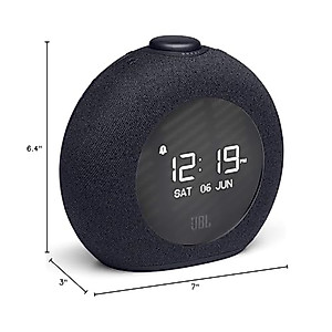 JBL Horizon 2 Bluetooth Clock Radio Speaker with FM Radio and DAB - Black