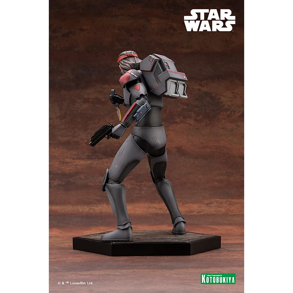 Kotobukiya Star Wars: The Bad Batch: Hunter ARTFX Statue, Multicolor