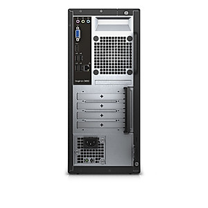 Dell Inspiron 3650 Tower Business PC, Intel Quad Core i5-6400 up to 3.3GHz, 8G DDR3L, 256G SSD, VGA, HDMI, Windows 10 Pro 64 Bit-Multi-Language Supports English/Spanish/French(Renewed)