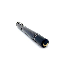 Carbon Fiber Roller Pen Matte Black - Black Ink, Smooth Writing, Executive for Business and Professionals, Cool Pen and Classy Gift for Men or Women. Gift Box Included: Shoptotum Shadow Moon