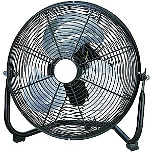 Kool-flo Sfc2-300b High Velocity Fan, 3 Blade, Black