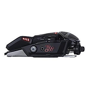 Mad Catz The Authentic R.A.T. 6+ Optical Gaming Mouse, Black