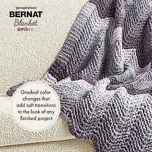 Bernat Blanket Yarn, Navy Ombre