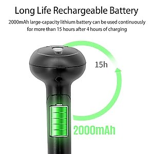 USB Wired Connection Barcode Scanner Digital Printed Bar Code Reader for Supermarket Checkout, Mobile Payment (USB & 2.4G & BT Connect)