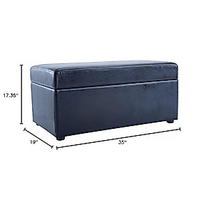 Cohesion Gaming Storage and Furniture Ottoman (Black)