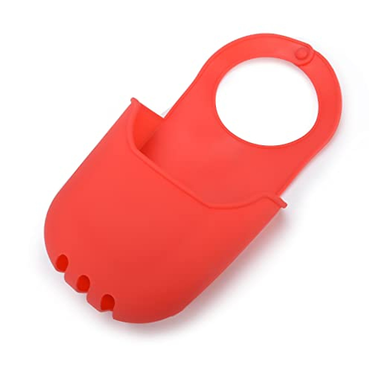 MOTAIN Insert Silicone Storage Pouch,Travel Accessory Organizer Compatible with Bogg Bags,Keep Cell Phone, Lipstick, Sunglasses etc(Red)