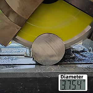 14" 72T Steel and Ferrous Metal Saw Blade with 1" Arbor, TCG Ceramic Metal Teeth for Cuts Variety of Mild Steel Profiles Pipe,Steel Studs,Channel,Angle Iron,Plates,Bars,Tubes,EMT Conduit,Thread Rod