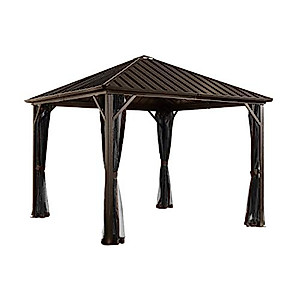 Sojag Outdoor 8' x 8' Dakota Hardtop Gazebo Outdoor Sun Shelter