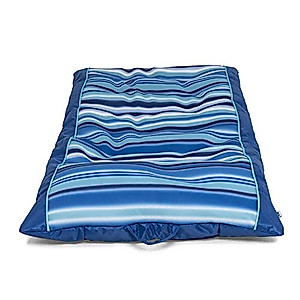 Big Joe Kona Float, Blurred Stripe Blue & Captain's Float 2.0 w/Cup Holder, Blurred Stripe Blue