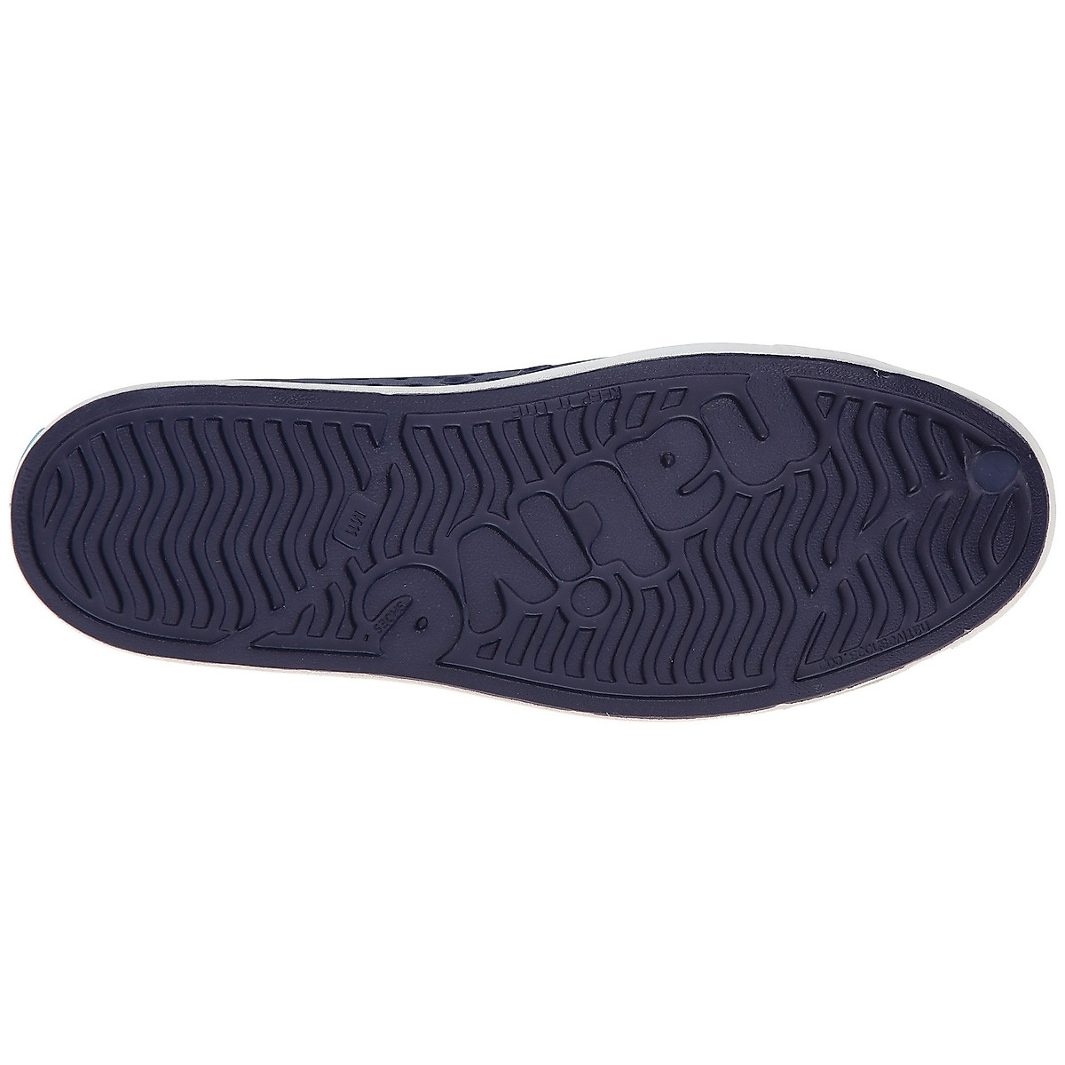 Native Shoes, Jefferson, Lightweight Sneaker for Adults, Regatta Blue/Shell White, 11 M US Women/9 M US Men