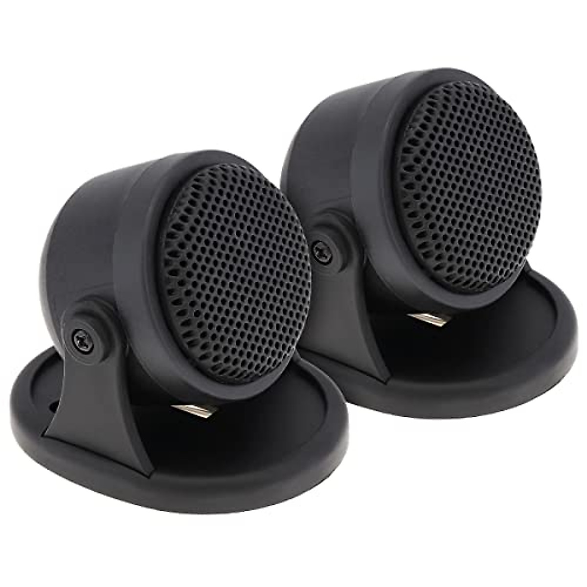 DriSentri Car Tweeter Audio Speaker, 2pcs 20W High Efficiency Mini Dome Tweeter Speakers for Car Audio System