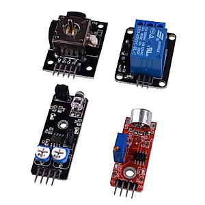 kuman Compatible For Arduino Raspberry pi Sensor kit, 37 in 1 Robot Projects Starter Kits with Tutorials Compatible for Arduino RPi 3 2 Model B B+ K5